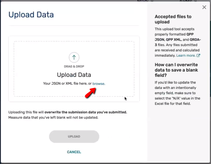 How do I report PY2020 data to CMS for MIPS as a group?