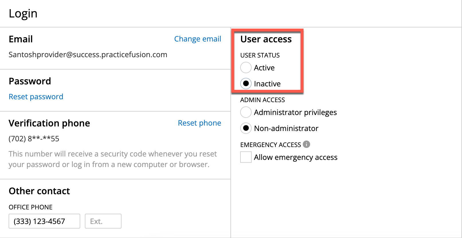 How do I add, edit, or remove users/staff in my practice?