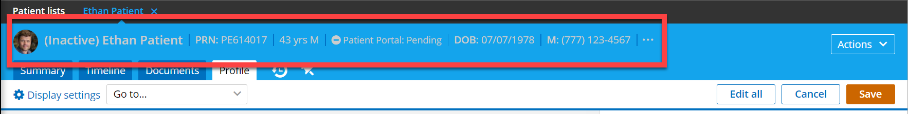 How do I delete or deactivate a patient?